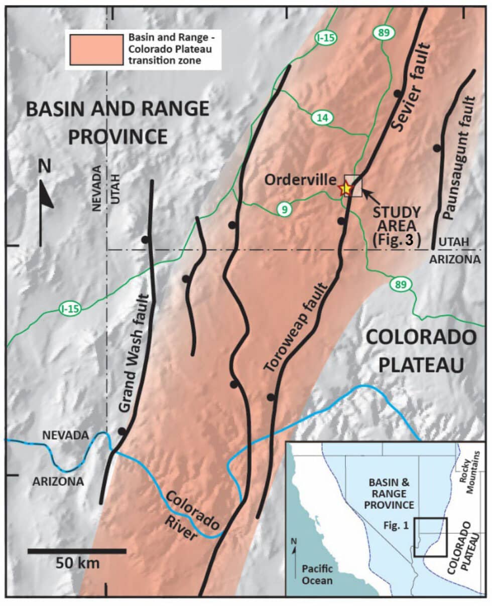 Structural evolution of the Sevier fault - Keck Geology Consortium